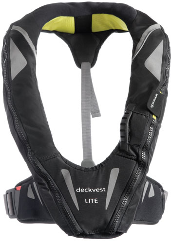 Spinlock Deckvest 6D 170N with HRS | Suffolk Marine Safety