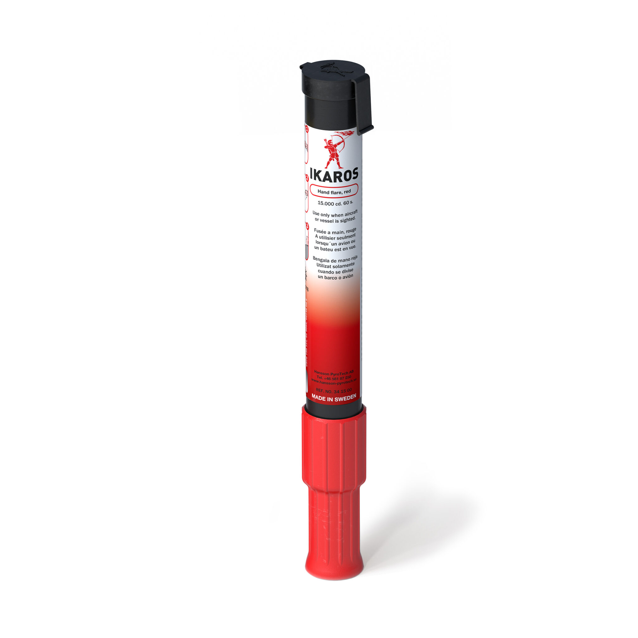 Ikaros Red Hand Flare – Collection Only | Suffolk Marine Safety