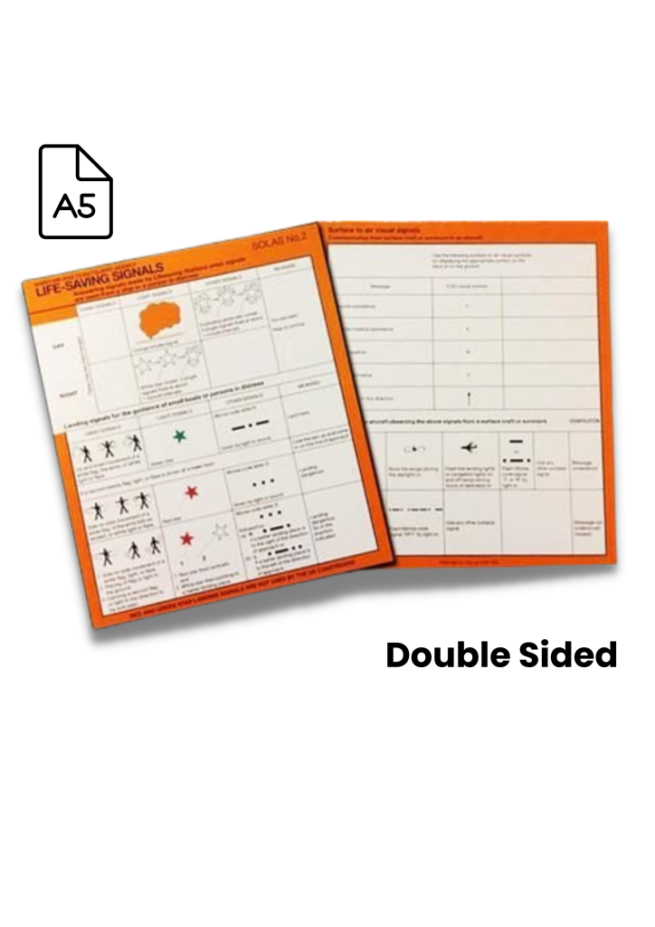 SOLAS No.2 Card | Suffolk Marine Safety