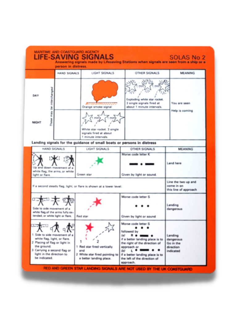 FFLAM Signalling Torch, SOLAS | Suffolk Marine Safety