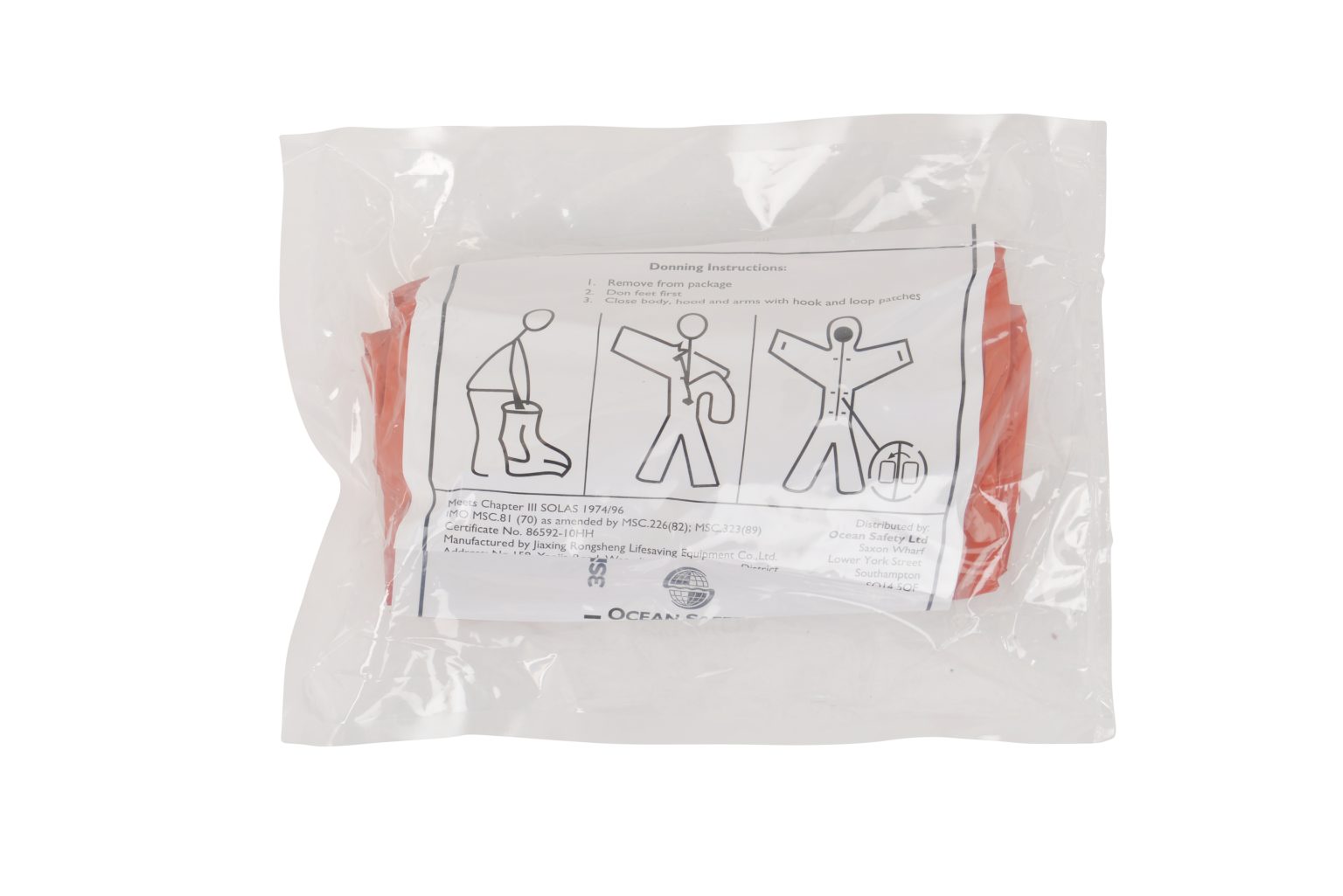 Ocean Safety Thermal Protective Aid TPA | Suffolk Marine Safety