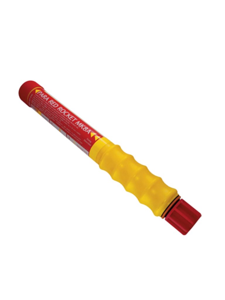 Red MCA Parachute Rocket | Suffolk Marine Safety