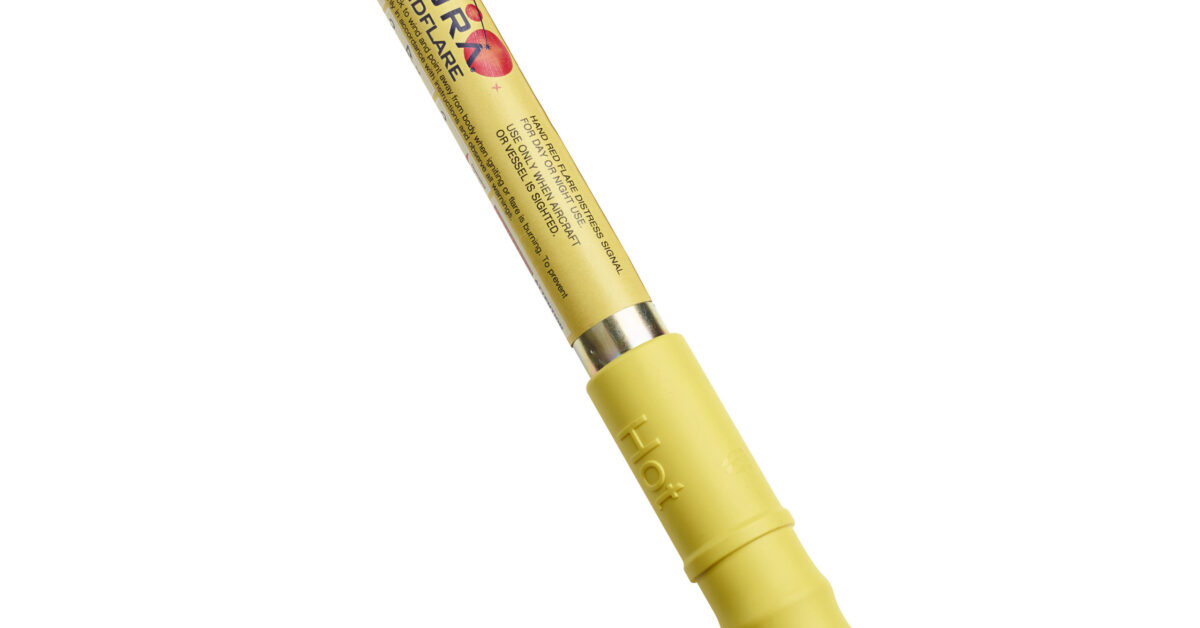 Red MCA Hand Flare | Suffolk Marine Safety