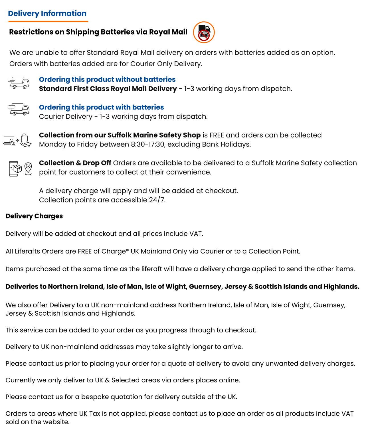 FFLAM Signalling Torch, SOLAS | Suffolk Marine Safety
