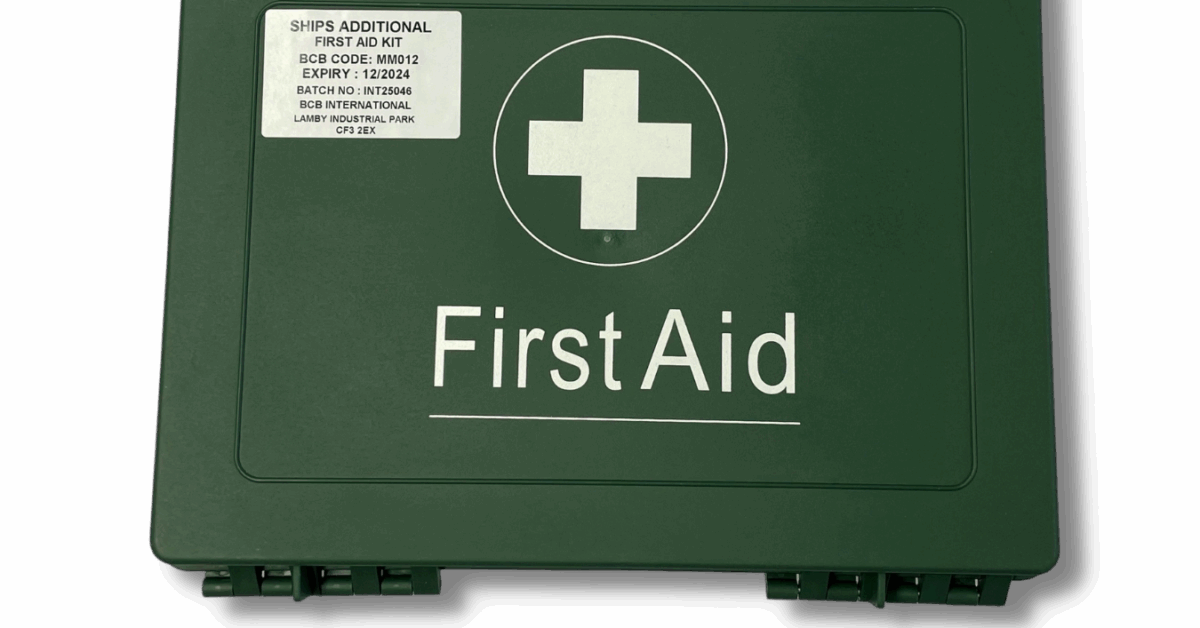 Ships Additional First Aid Kit and Case | Suffolk Marine Safety