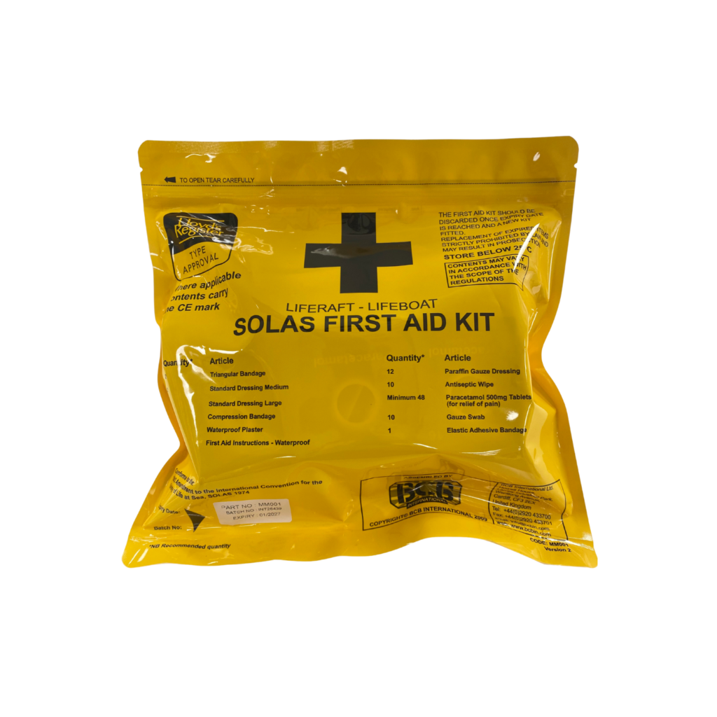 SOLAS Liferaft – Lifeboat First Aid Kit | Suffolk Marine Safety