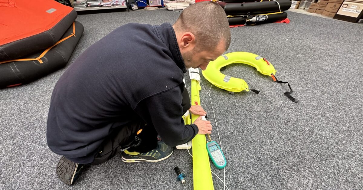 MOB Device Servicing | UK | Suffolk Marine Safety