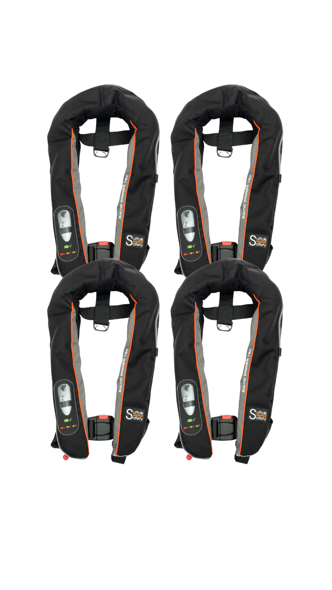 Set of 4 SMS Baltic Lifejackets | Suffolk Marine Safety