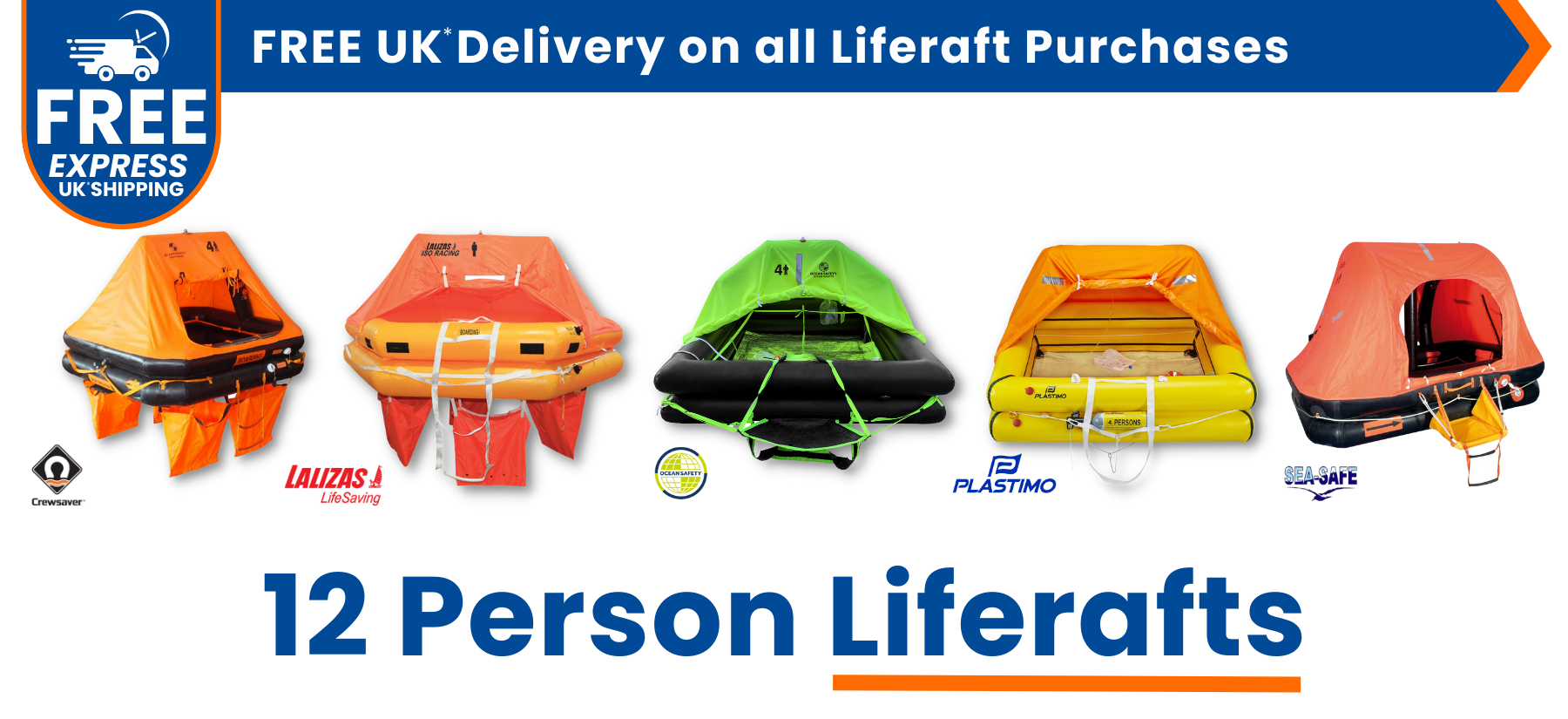 12 Person Liferafts for Sale | Suffolk Marine Safety