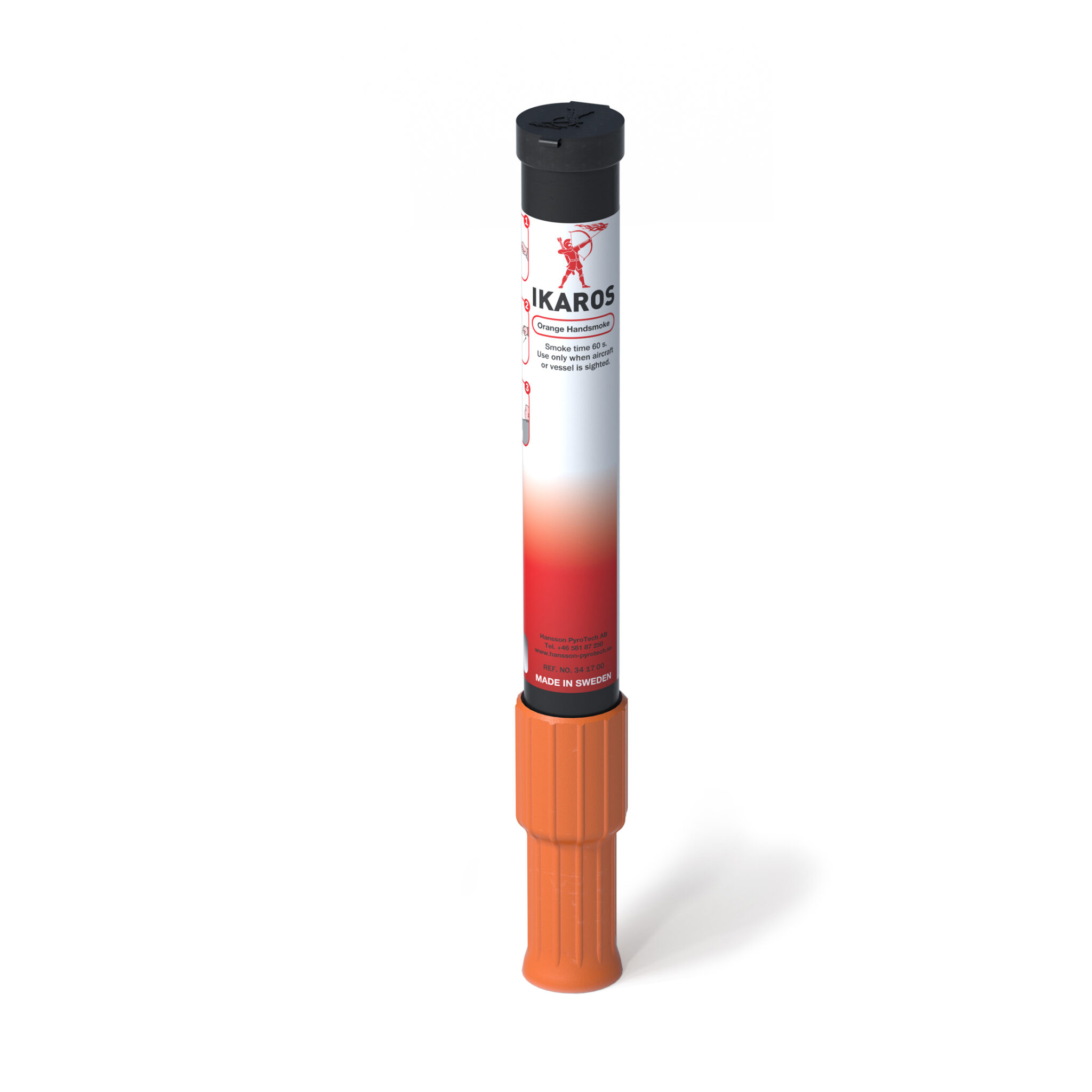 Ikaros Orange Hand Smoke – Collection Only | Suffolk Marine Safety