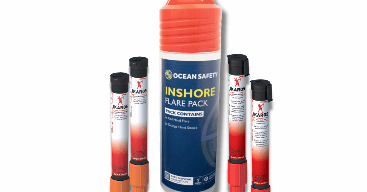 Ikaros Inshore Flare Pack with Polybottle – Collection Only | Suffolk ...