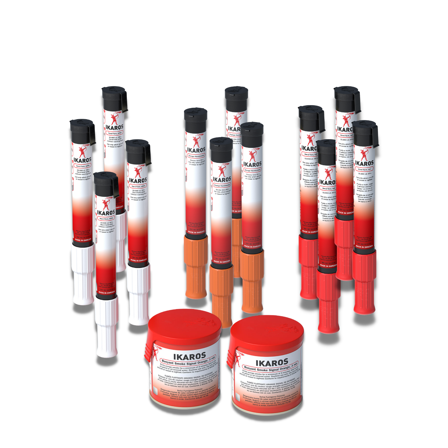 IKAROS RORC Flare Pack – Collection Only | Suffolk Marine Safety