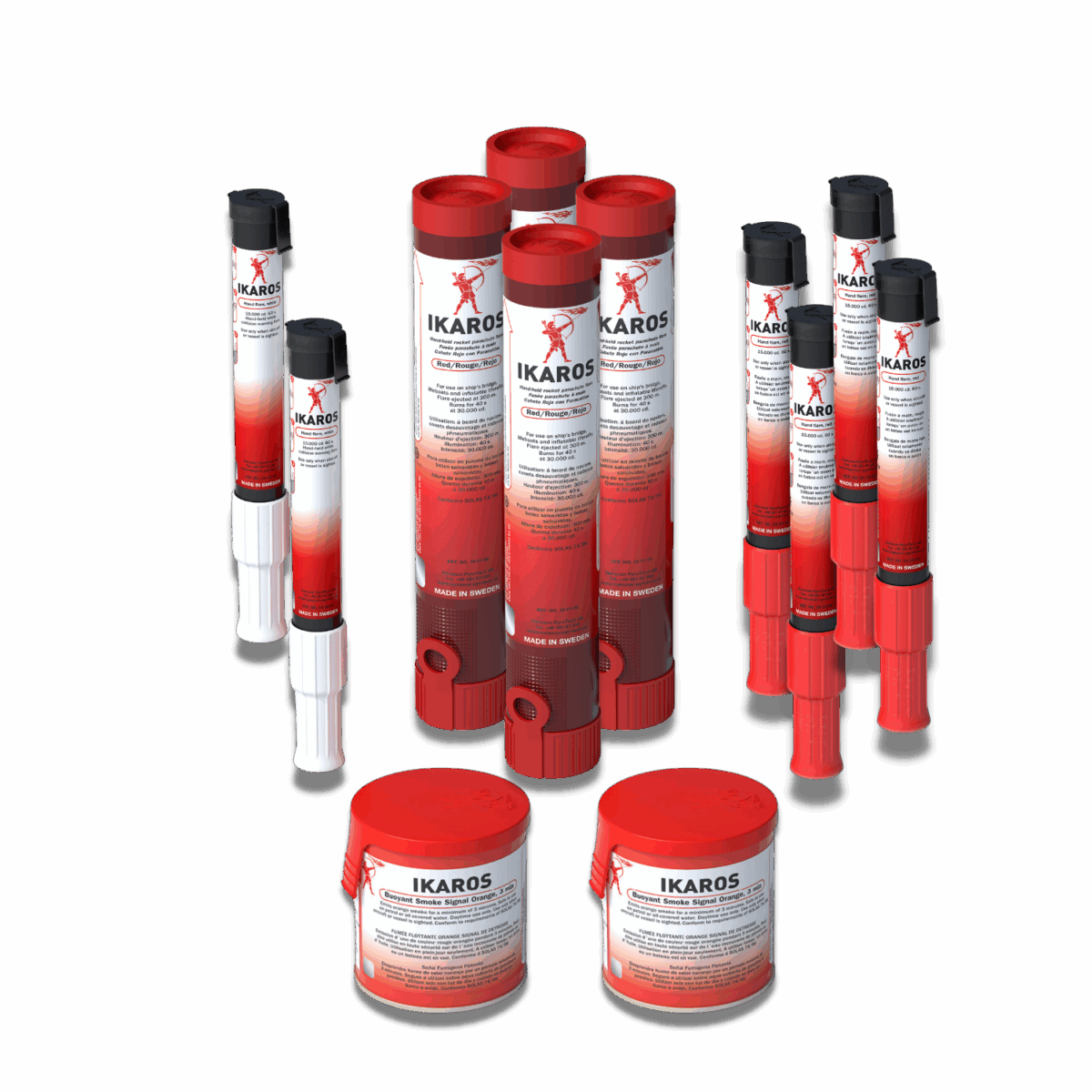 IKAROS RORC Flare Pack – Collection Only | Suffolk Marine Safety