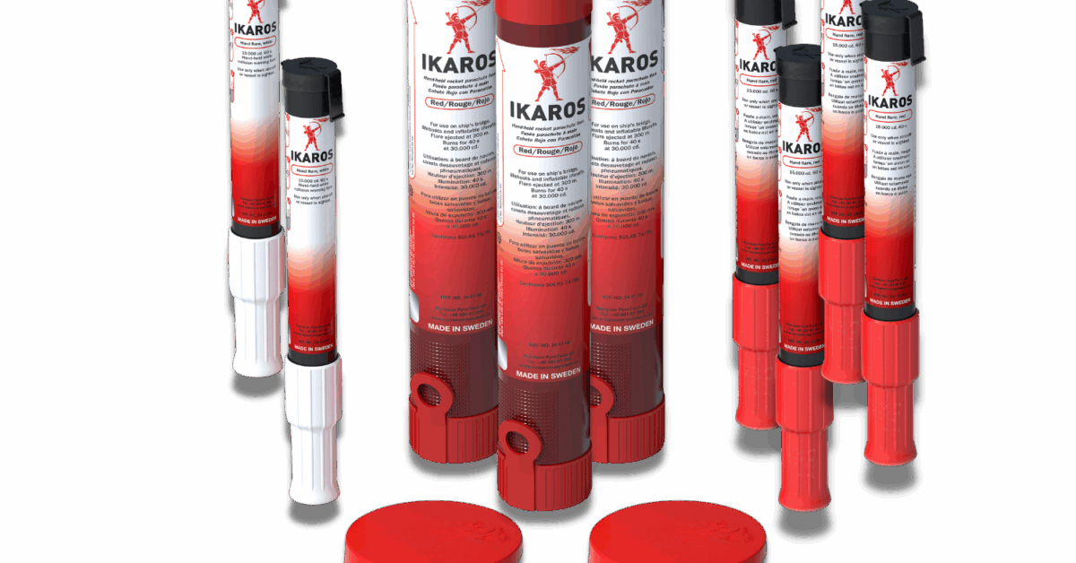 IKAROS RORC Flare Pack – Collection Only | Suffolk Marine Safety