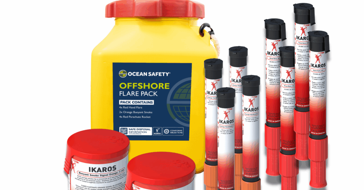 Ikaros Offshore Flare Pack with Polybottle – Collection Only | Suffolk ...