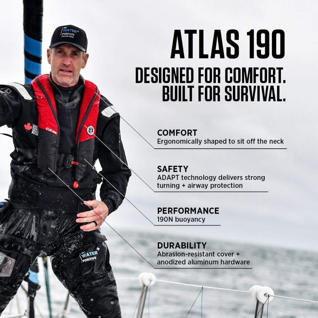 Mustang Survival ATLAS 190 DLX Pro Sensor (ISO) Lifejacket | Suffolk ...